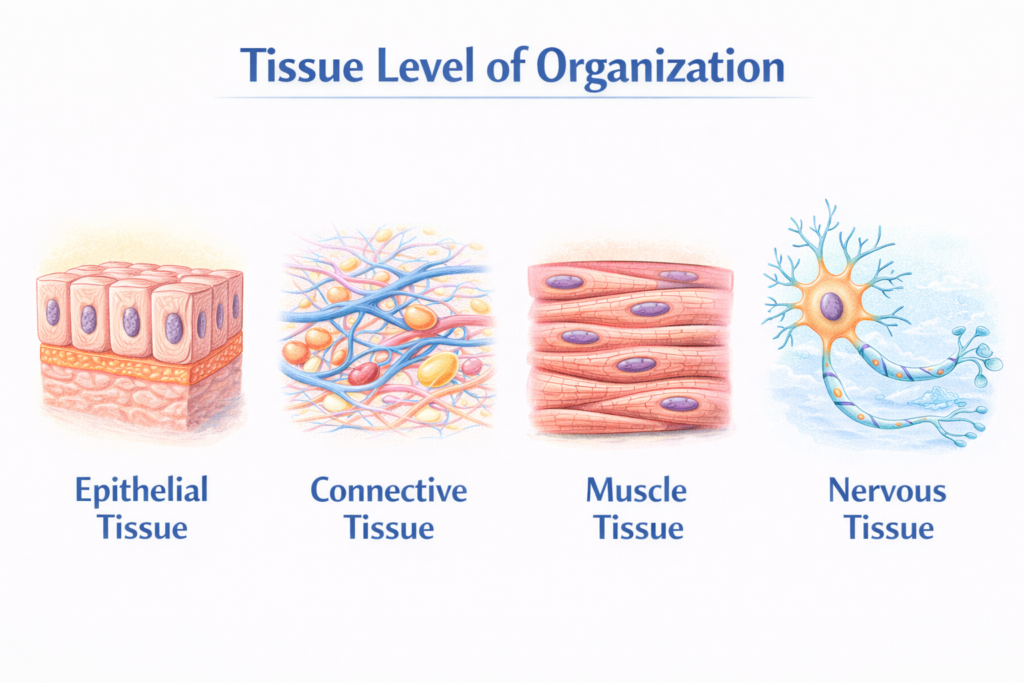 Tissue Level of Organization: Structure and Functions